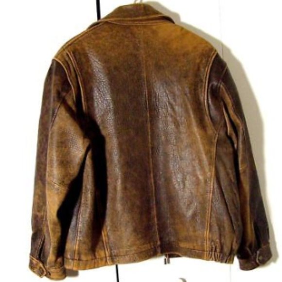 Collezione | Jackets & Coats | Vtg Distress Browngreen Collezione A2 ...